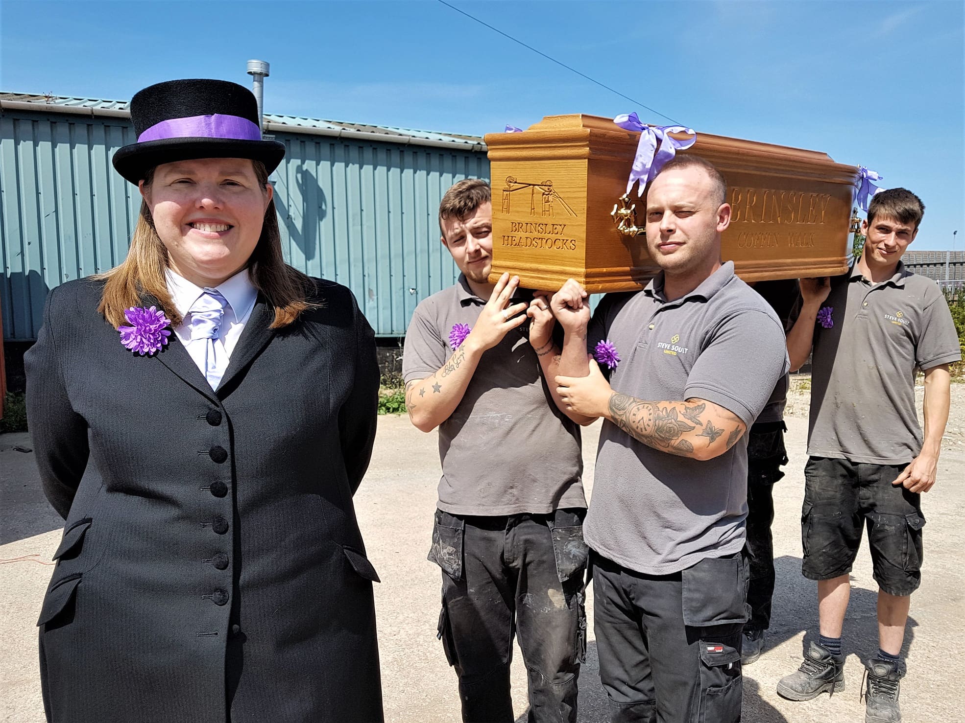 Brinsley Coffin Walk | Gillotts Funeral Directors
